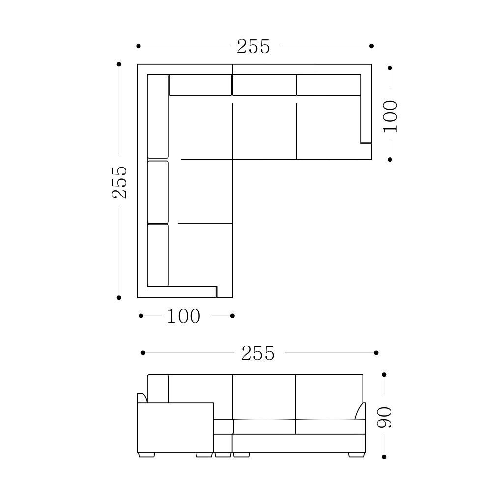 Oslo Modular - Custom Designed Modular Sofa - Living in Style Furniture